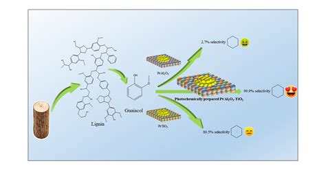 Hydrodeoxygenation Of Lignin Derived Phenolic Compounds Over Highly Dispersed Pt Al2o3 Tio2