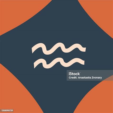 손으로 그린 벡터 추상 스톡 그래픽 간단한 일러스트 아트 와 현대 콜라주 예술 현대 인쇄 템플릿 보헤미안 기호 물병자리 0명에