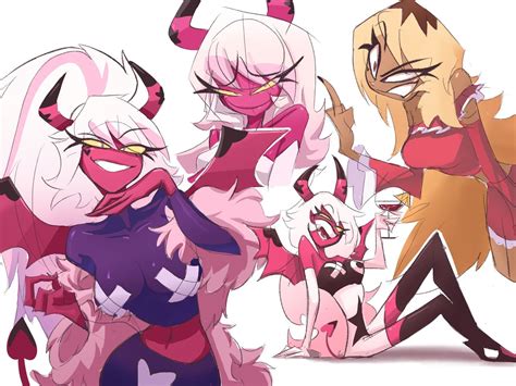 Verosika Mayday Helluva Boss Fanart Hotel Art Cartoon Art Styles Concept Art Character