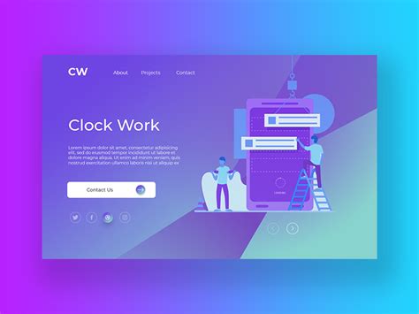 Header Ui Exploration Free Psd UI Download