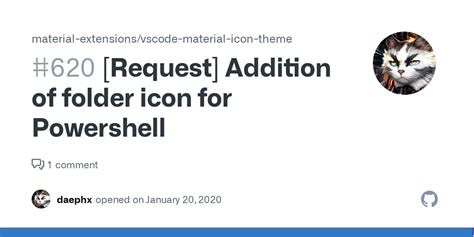Request Addition Of Folder Icon For Powershell Issue 620