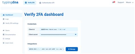 typingdna verify 2fa integration with symfony
