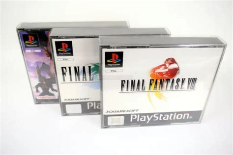 Box Protector Til Ps1 Spil Double Disc Case Box Protectors