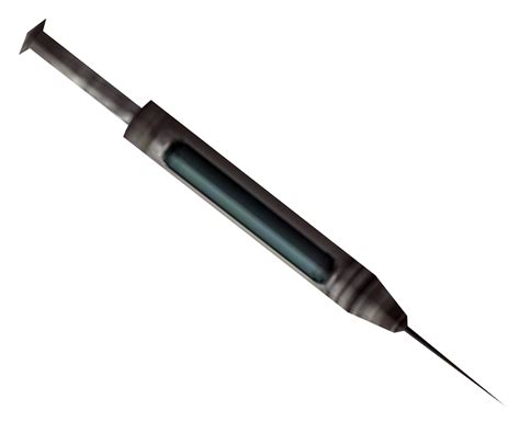 Пустой шприц из-под гидры | Убежище | Fandom