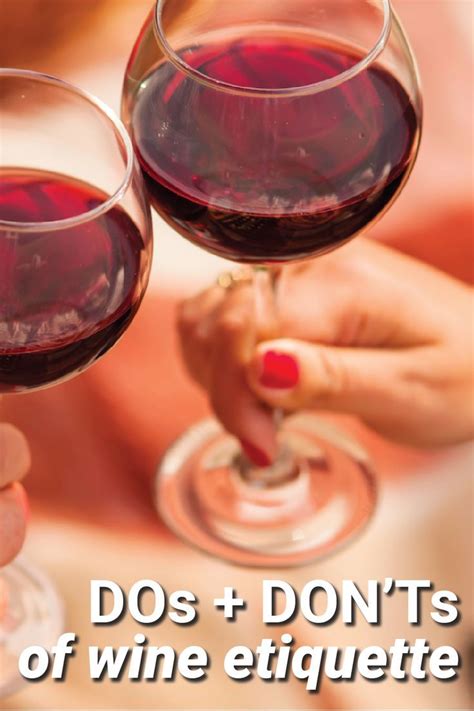 Essential Wine Etiquette Tips