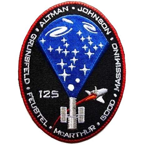 Sts 125 Mission Patch