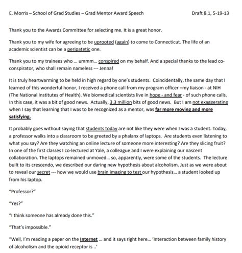 15 Best Award Acceptance Speech Examples