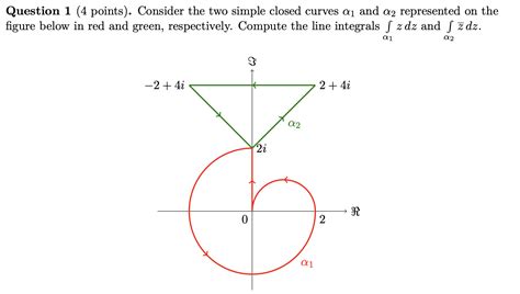 Solved Question 1 4 ﻿points ﻿consider The Two Simple