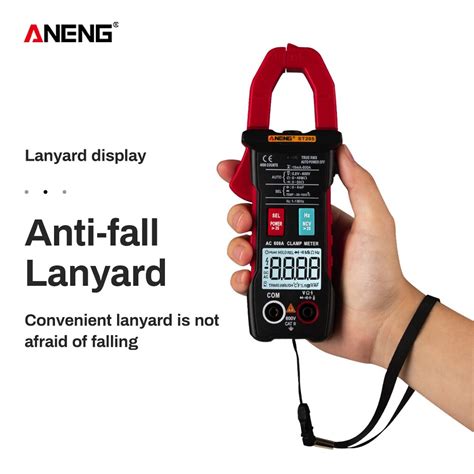 Mini Digital Clamp Meter True Rms Voltage Resistan Vicedeal