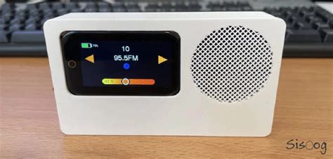 ساخت یک رادیوی اینترنتی دارای نمایشگر لمسی با کیت Esp32 S3 سیسوگ