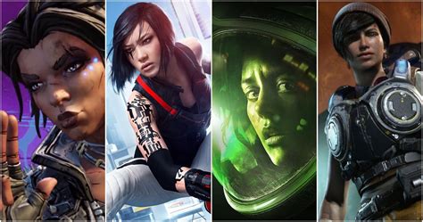 The 10 Strongest Female Sci Fi Protagonists In Games Ranked