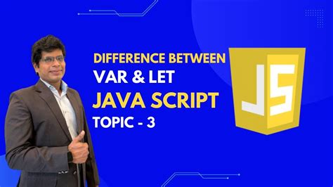 Var And Let Variables In Javascript Difference Between Var And Let Youtube