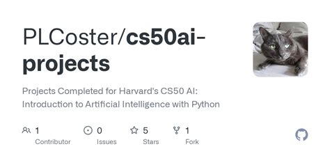 Github Plcostercs50ai Projects Projects Completed For Harvards Cs50 Ai Introduction To