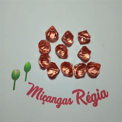 Diamante Pingente Gioaba De Acrilico 17mm Elo7