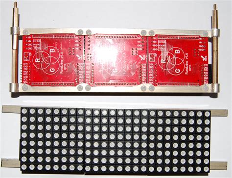 Emils Projects And Reviews Rgb Matrix Clock