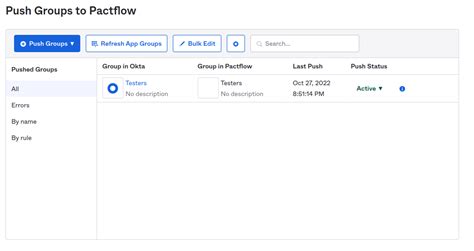 Integration Guide Okta Pactflow Documentation