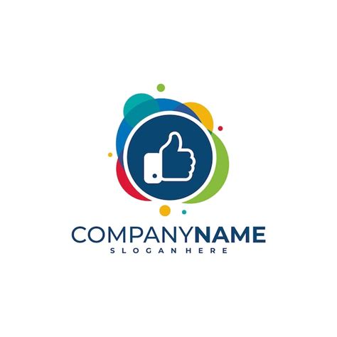 Premium Vector Colorful Like Logo Design Vector Good Logo Design