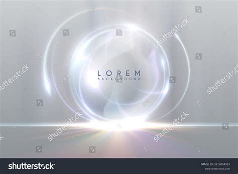 Abstract Light Sphere Effect Background Stock Vector Royalty Free
