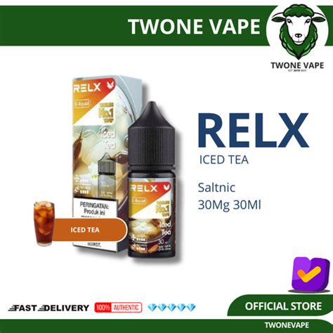 Jual RELX Iced Tea Salt Nic 30ML By RELX Liquid RELX E Liquid Salt Jakarta Selatan