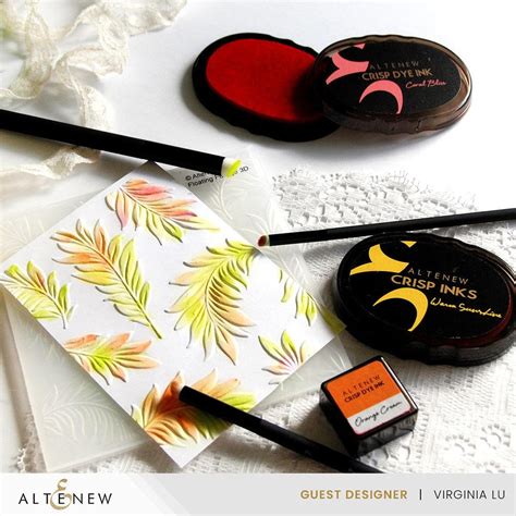 Small Angled Blending Brush For Precise Ink Application Altenew