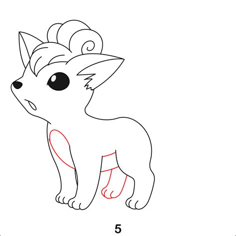 Vulpix Coloring Page And Tracing Page Drawing Gallery