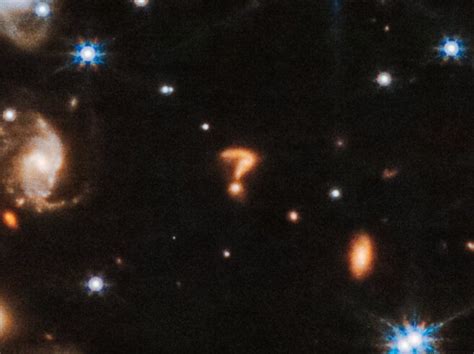 What Is This Cosmic Question Mark Captured By The James Webb Space Telescope Smithsonian