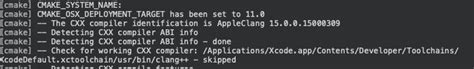 Xcode Cmakeosxdeploymenttarget Does Not Take An Effect With Ios Stack Overflow
