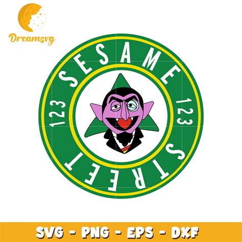 Sesame Street Count Count Svg Files Dreamsvg Store