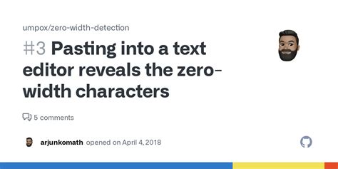 Pasting Into A Text Editor Reveals The Zero Width Characters · Issue 3 · Umpoxzero Width