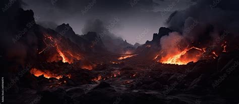 Central Java Volcano In Indonesia Produces Black And Brownish Red Scoria An Igneous Rock