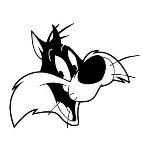 Набор стикеров для Telegram «Кот Сильвестр Home Decor Decals Art Cats