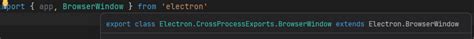 cant import browserwindow from electron r electronjs