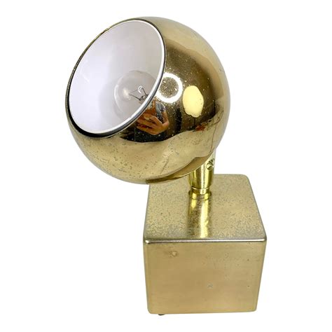 Vintage Tensor Mid Century Brass Atomic Sputnik Eyeball Orb Task Lamp Chairish