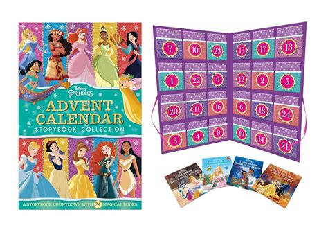 Disney Princess Advent Calendar 24 Storybook Collection — Books4us