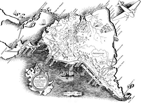 Alice Rogers Hager A Map Of Alice Hagers Clipper Trip Over The Download Scientific Diagram