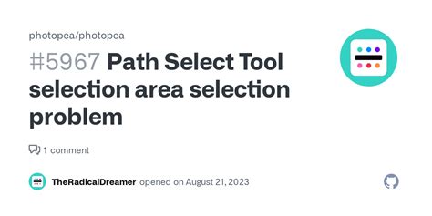 Path Select Tool Selection Area Selection Problem · Issue 5967 · Photopeaphotopea · Github