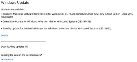 Kb3147458 Cumulative Update Build 1058621 For Windows 10 Version 1511