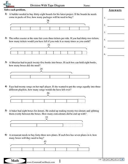 Tape Diagram Division