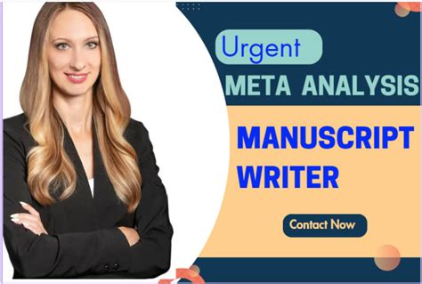 Urgent Comprehensive Systematic Review Meta Analysis And Manuscript
