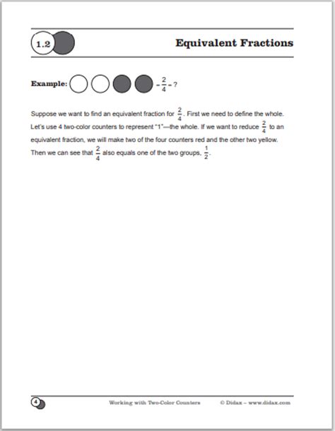 Working With Two Color Counters Grades 5 8 Classroom Resource Center