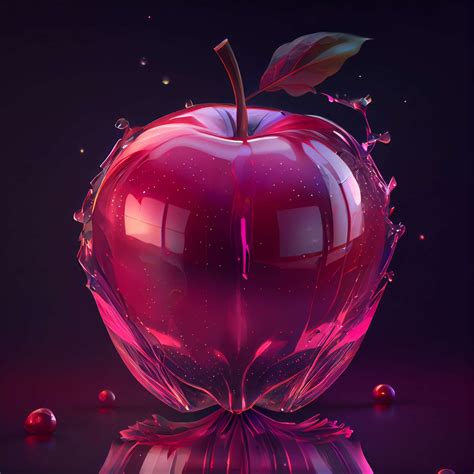 水晶苹果 全部作品 Ai绘画 素材集市