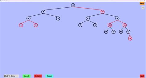 Datastructures Redblacktree C Sdl2 Visualizer Opensource Sahil Srivastava