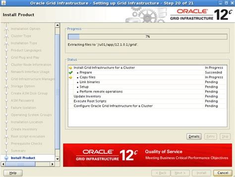 oracle grid infrastructure 12cr1 parte 6 instalando o grid