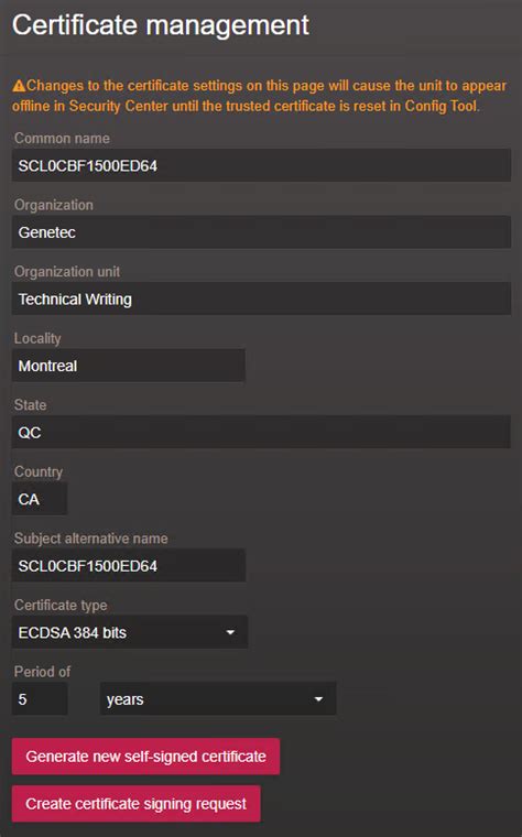 Using Trusted Certificates