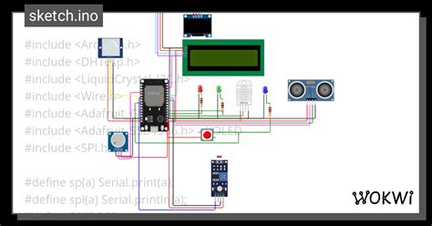 Ex11controltaskdisplayl2candulsonic Wokwi Esp32 Stm32 Arduino Simulator