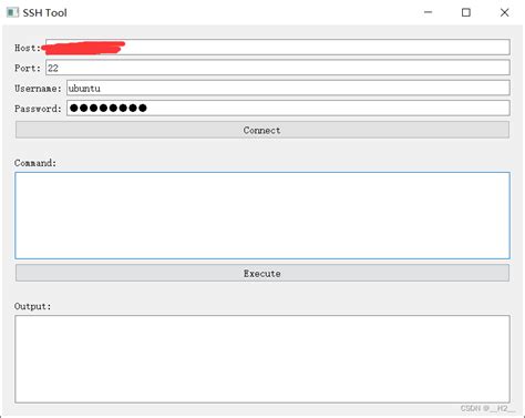 基于pyqt5的图形化界面开发——自制ssh工具pyqt 实现ssh 登录并发送指令 Csdn博客