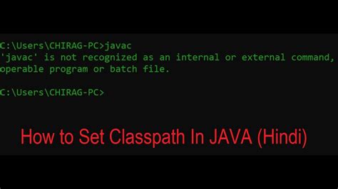 How To Set Java Path In Windows 10 Hindi Youtube