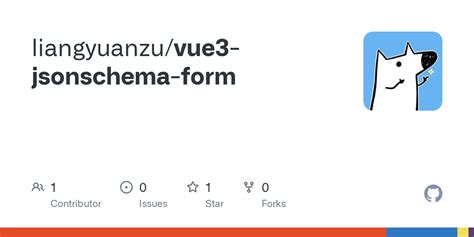 GitHub Liangyuanzu Vue3 Jsonschema Form