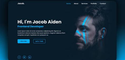 使用html和css创建个人作品集网站 🚀优课网