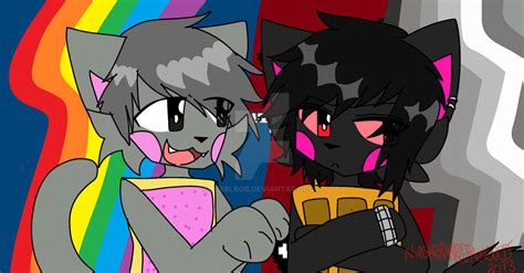 Nyan Cat And Tac Nayn Remastered By Beeblbob On Deviantart
